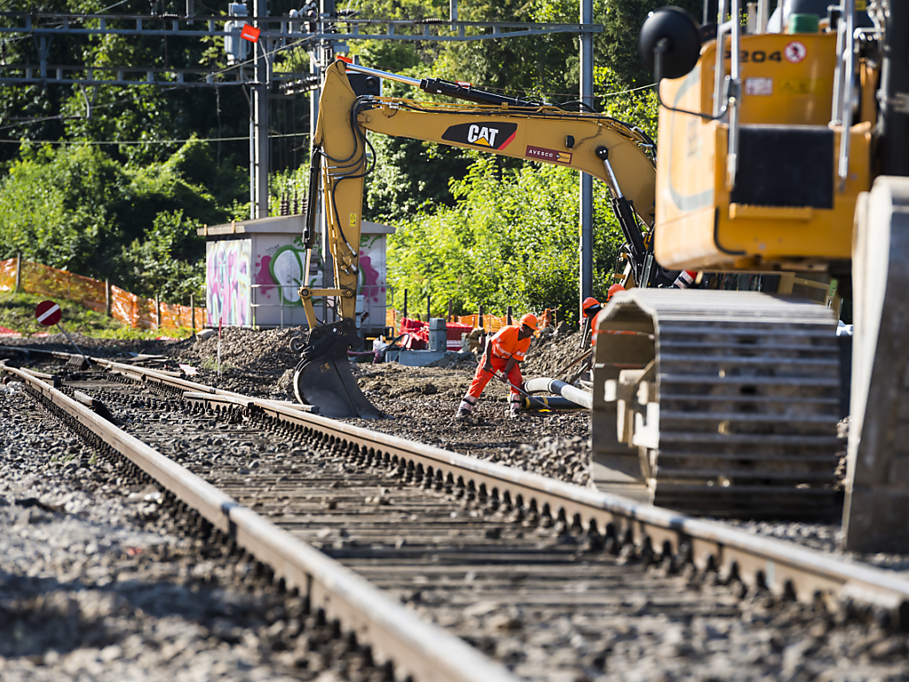 Les trains circulent à nouveau entre Lausanne et Puidoux-Chexbres - RTN ...