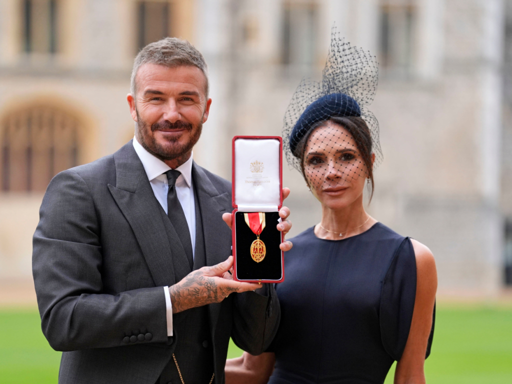 David Beckham décoré par Charles III au château de Windsor - RFJ votre ...